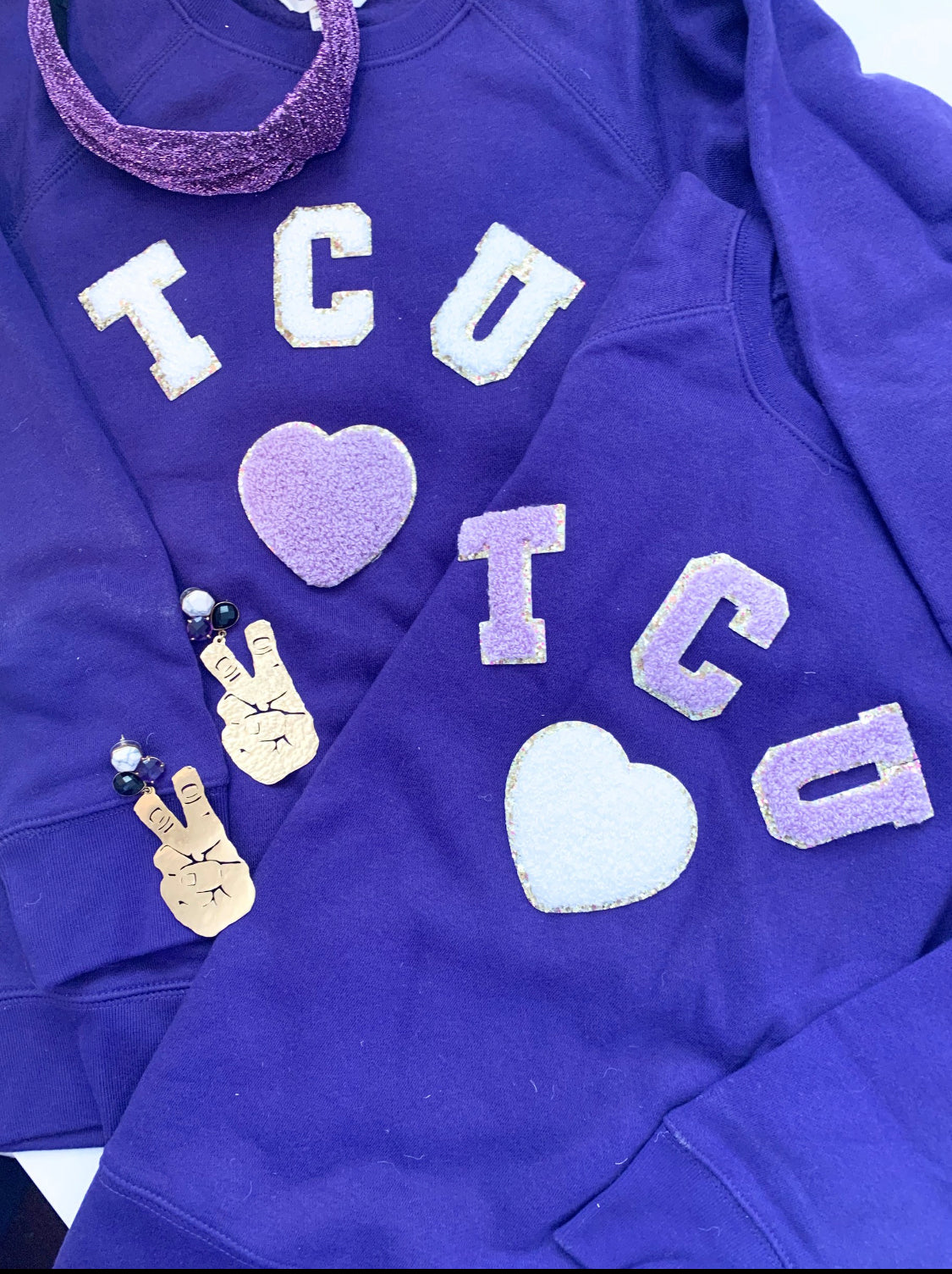 Fuzzy letters and totes – Lady Luck Designs